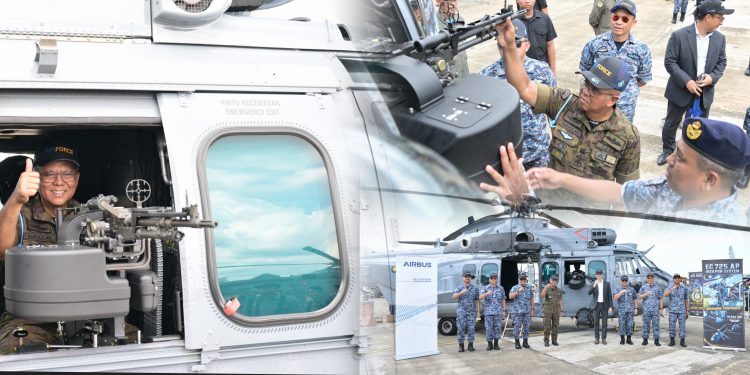 TUDM Terima Senjata FN MAG 58M 7.62mm Untuk Helikopter EC 725 AP/H225M